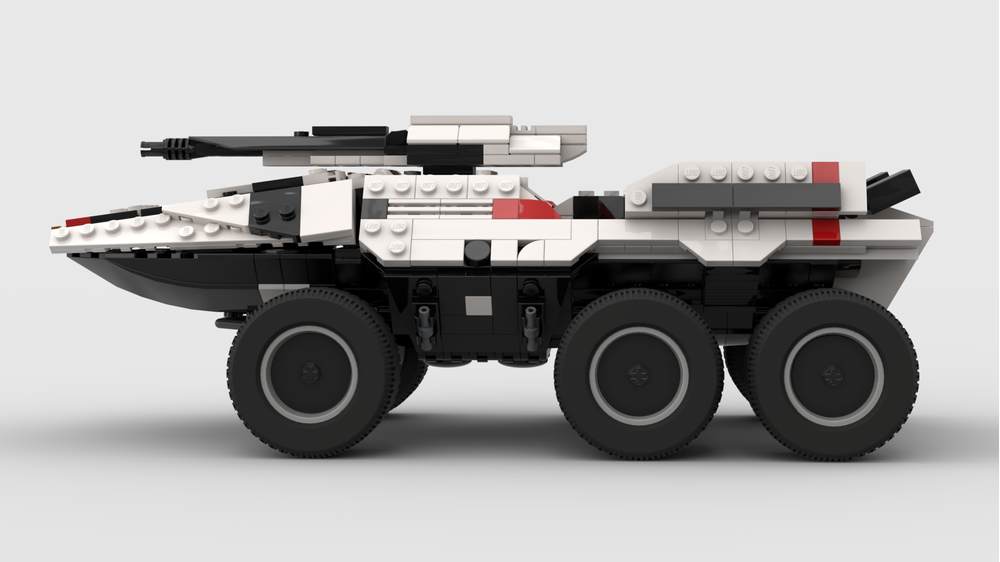Lego Moc M35 Mako Mass Effect By Jeronew Rebrickable Build With Lego