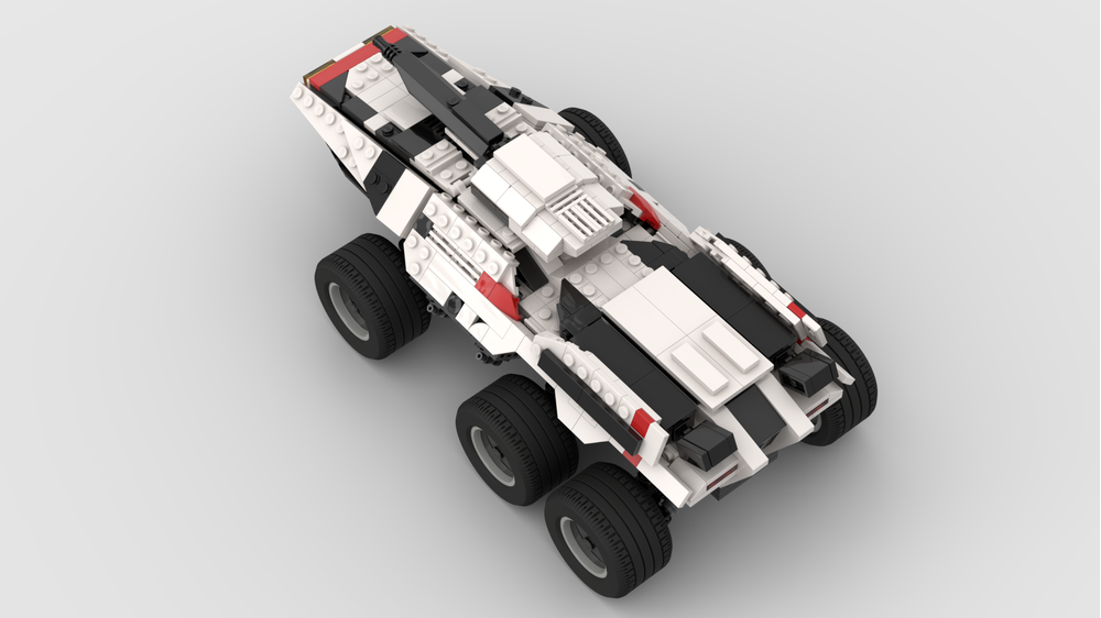 Lego Moc M35 Mako Mass Effect By Jeronew Rebrickable Build With Lego