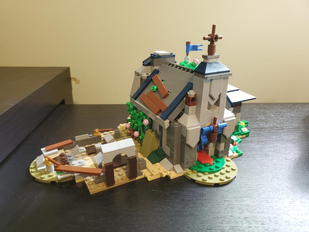 Lego Moc Olden Chapel By Itsphlippy Rebrickable Build With Lego
