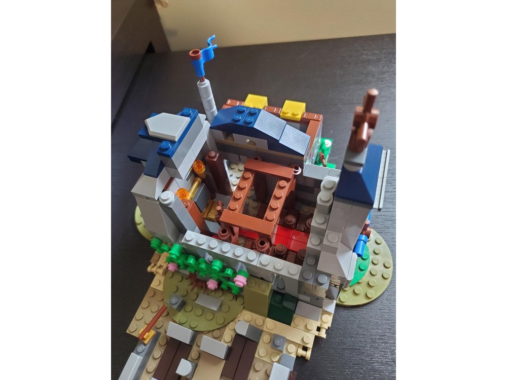 Lego Moc Olden Chapel By Itsphlippy Rebrickable Build With Lego