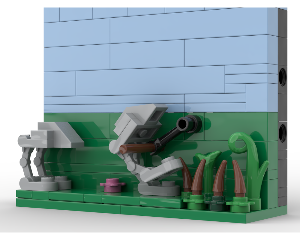 LEGO MOC Endor - Star Wars Landscape by Viernes | Rebrickable - Build ...