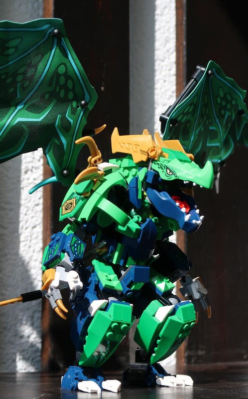 LEGO MOC Legendary Dragon Mech by re-creator | Rebrickable - Build with ...
