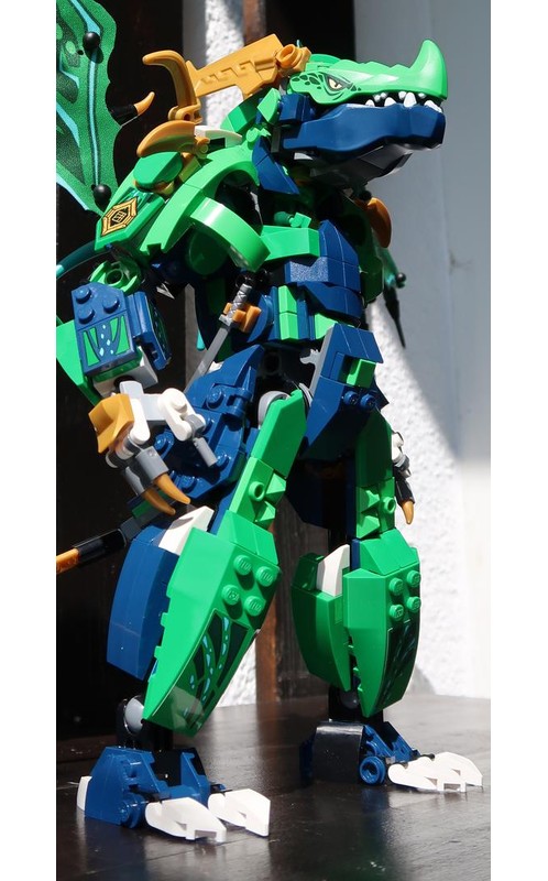 LEGO MOC Legendary Dragon Mech by re-creator | Rebrickable - Build with ...