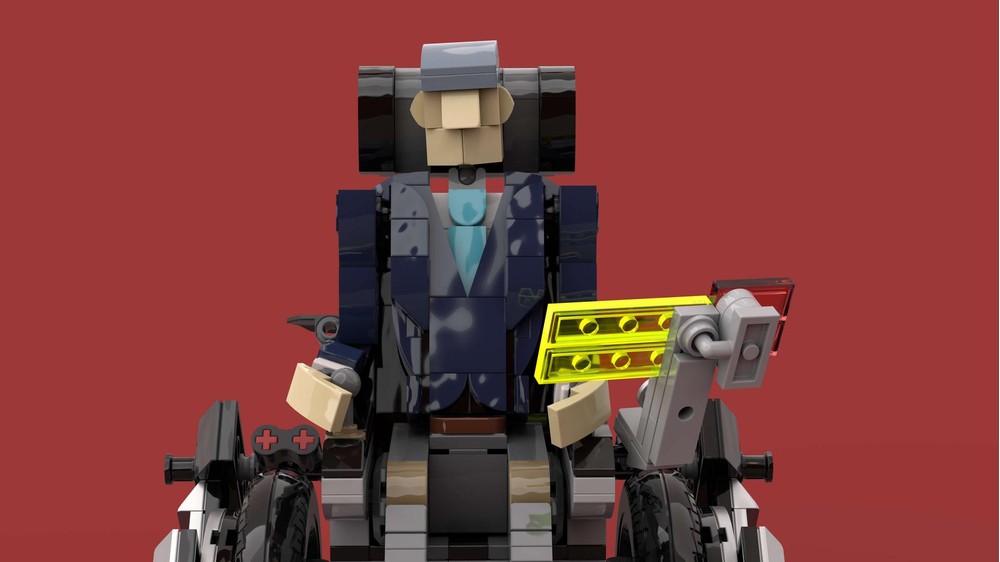 Lego Moc X Men Professor Xavier By Blockhead72 Rebrickable Build
