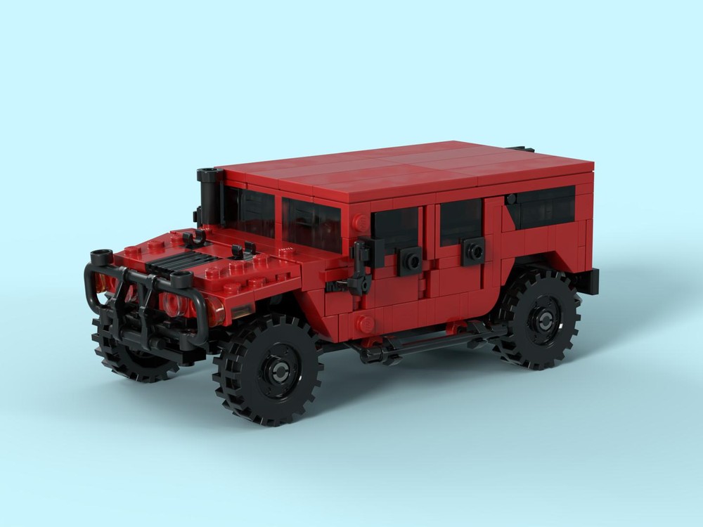 LEGO MOC Hummer H1 Alpha by DinhTuanKiet | Rebrickable - Build with LEGO