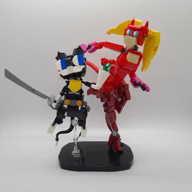LEGO MOC Persona 5: Morgana & Ann by Moc_Lobster | Rebrickable - Build ...