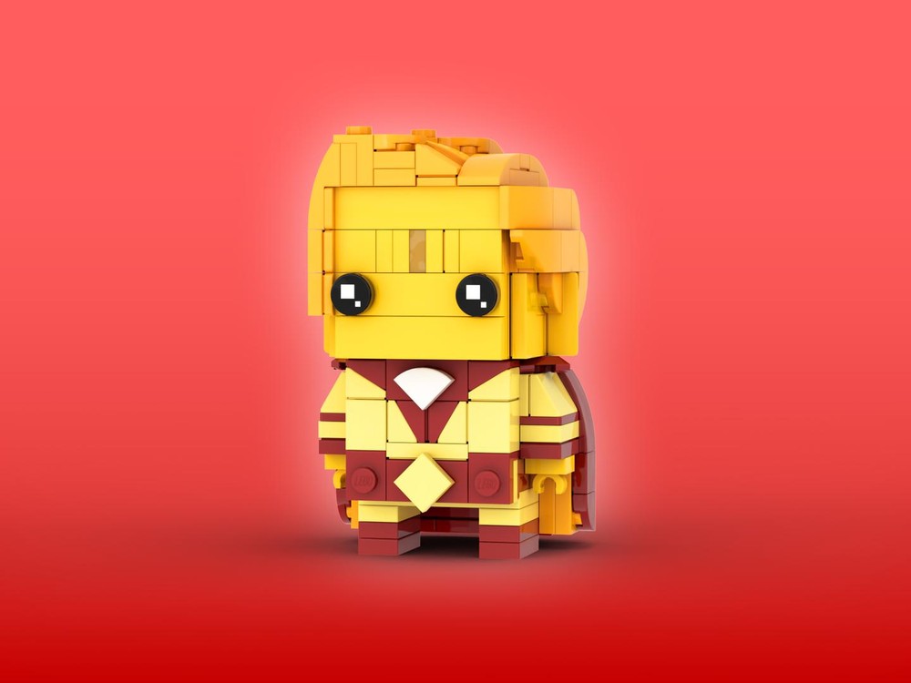 LEGO MOC Adam Warlock Brickheadz LEGO MOC - Guardians of the Galaxy Vol ...