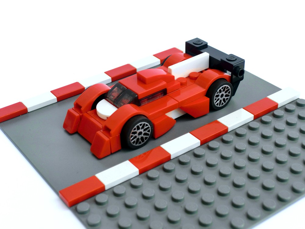 LEGO MOC Microscale Ferrari LMP1 by BrickMonkeyMOCs | Rebrickable ...