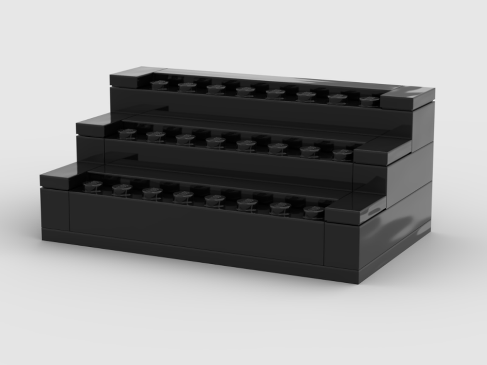 Lego Moc Lego Minifigure Stand By Bricksterno Rebrickable Build