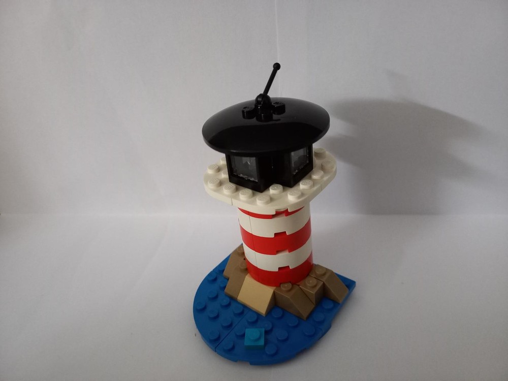 LEGO MOC Little Lighthouse by FloMoc | Rebrickable - Build with LEGO