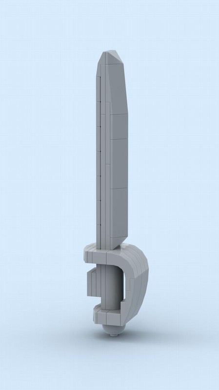 LEGO MOC Minifigure Tribute Cutlass by Sale | Rebrickable - Build with LEGO