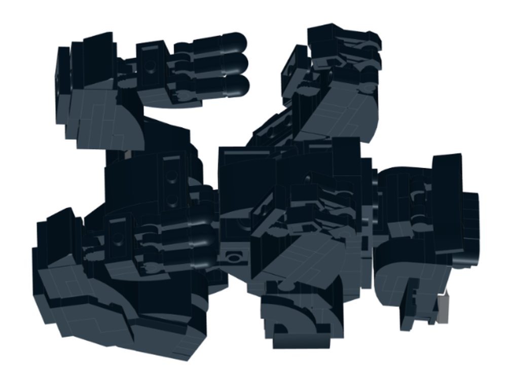 LEGO MOC Posable Gorilla by Space_Steave | Rebrickable - Build with LEGO