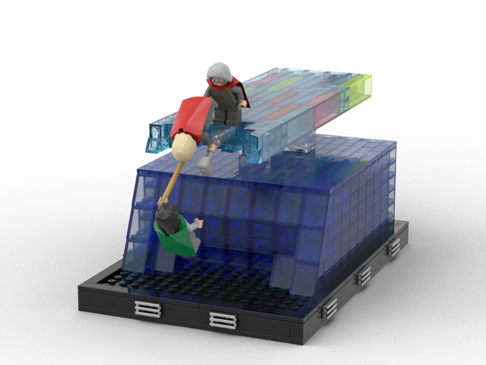 LEGO MOC Thor 1 - Loki's death diorama by FOR THE REPUBLIC ...