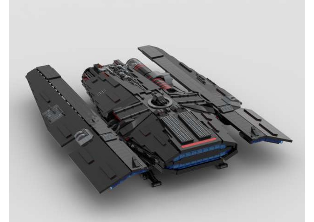 Lego Moc Fondor Haulcraft Ucs Dark Side Series By Eventusengineering