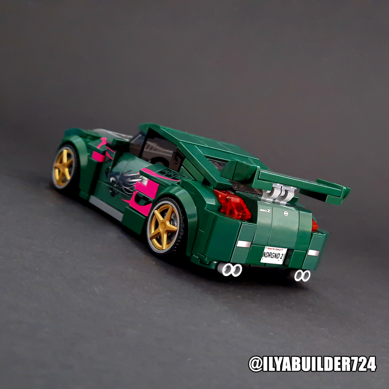 LEGO MOC Rachel's Nissan 350z from NFSU2 by ilyabuilder724 ...