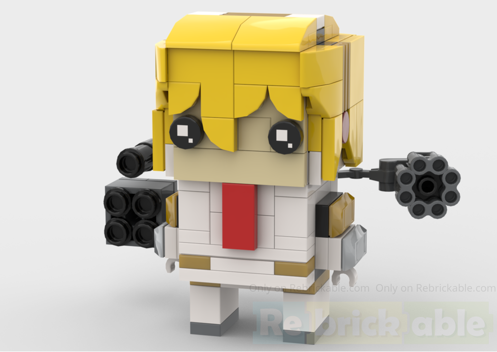 LEGO MOC-151906 Aigis BrickHead - Persona 4 Arena by GoldengamerLego ...