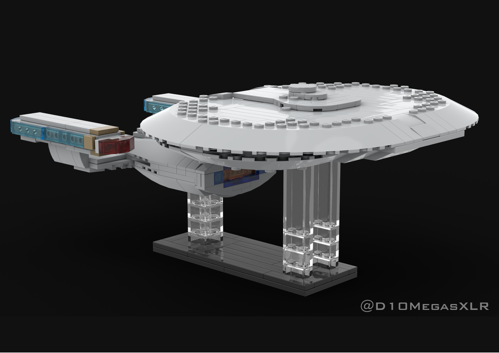 LEGO MOC Galaxy Class (with Galaxy X Mods) by D10MegasXLR | Rebrickable ...