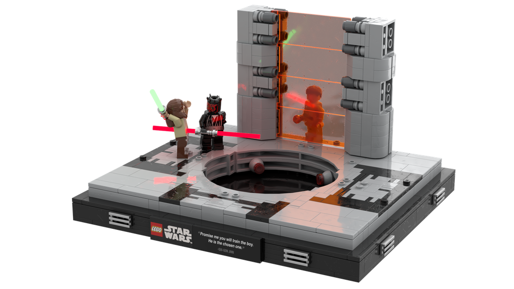 LEGO MOC Duel Of The Fates - Diorama (Episode 1 The Phantom Menace) by ...