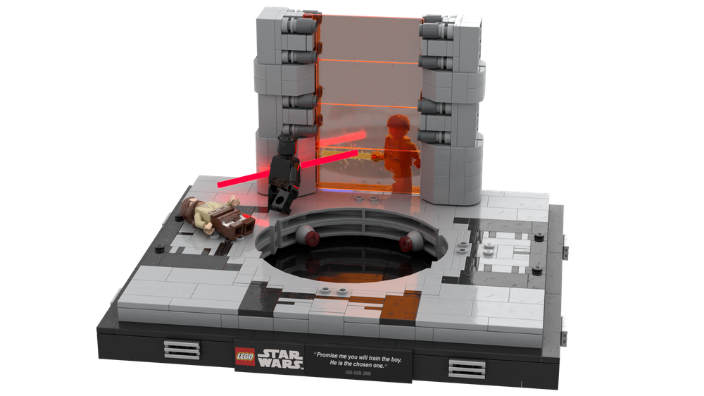 LEGO MOC Duel Of The Fates - Diorama (Episode 1 The Phantom Menace) by ...