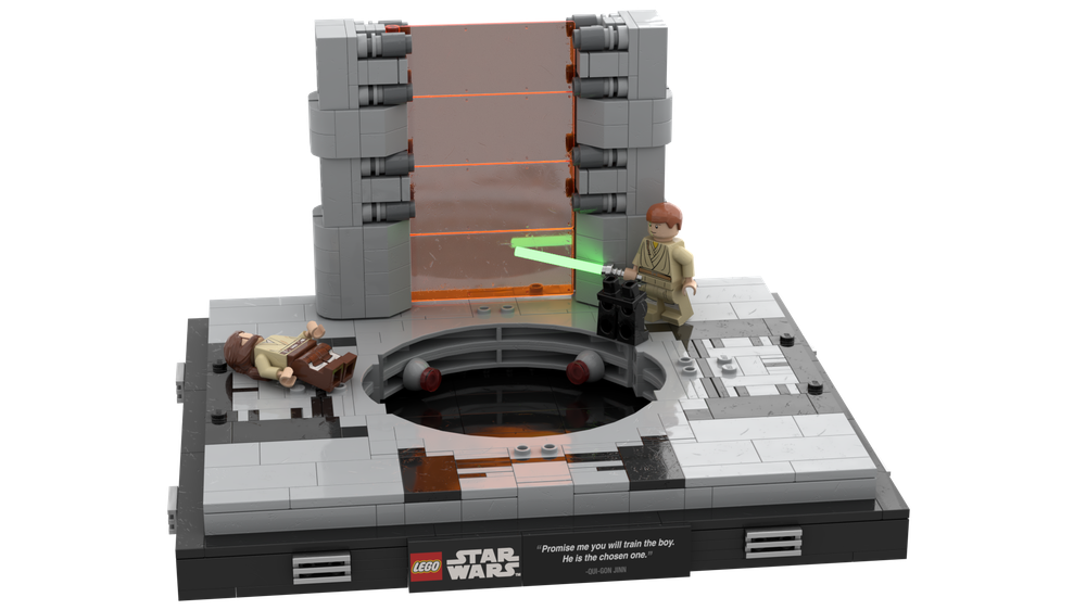LEGO MOC Duel Of The Fates - Diorama (Episode 1 The Phantom Menace) by ...