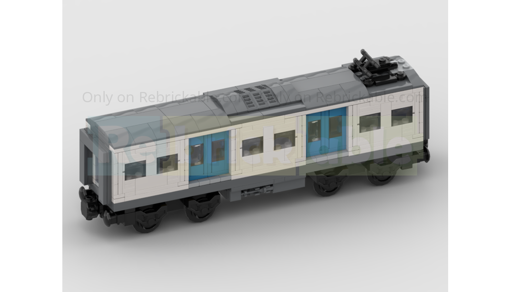 LEGO MOC-151929 Class 700 Desiro City 8-Carriage EMU Train In ...