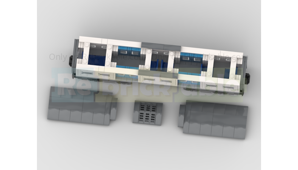 LEGO MOC-151929 Class 700 Desiro City 8-Carriage EMU Train In ...