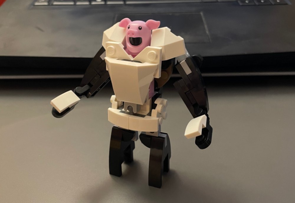 LEGO MOC Panda Mech Suit by eric_nunya | Rebrickable - Build with LEGO