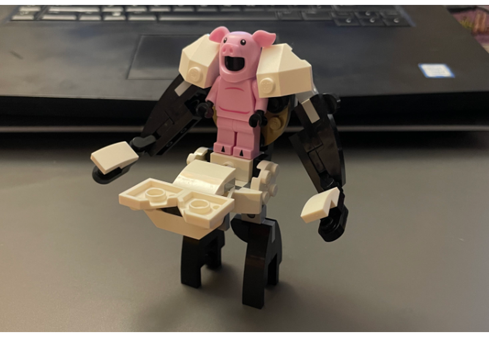LEGO MOC Panda Mech Suit by eric_nunya | Rebrickable - Build with LEGO