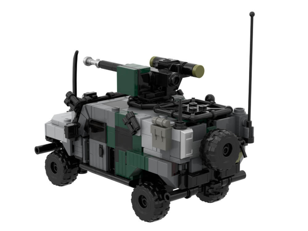 Lego Moc Bullpup Acv 2022 Version By Somerslego Rebrickable Build