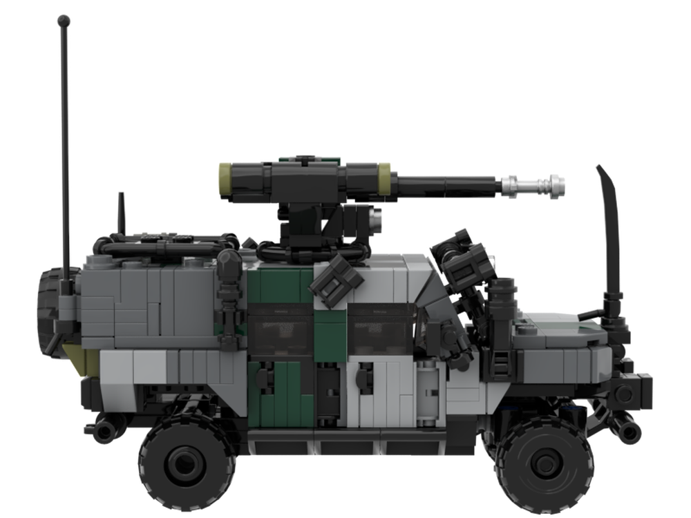 Lego Moc Bullpup Acv 2022 Version By Somerslego Rebrickable Build