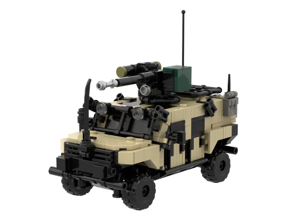 LEGO MOC Bullpup ACV 2022 Version (Tan) by Somerslego | Rebrickable ...