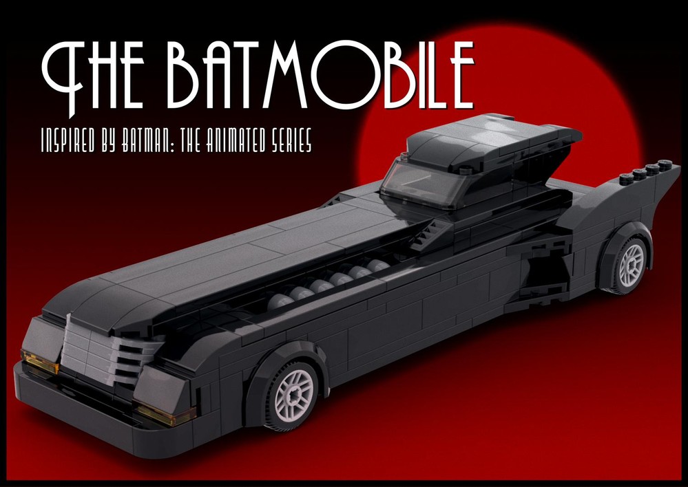 LEGO MOC The Batmobile (TAS version) by javiperillas | Rebrickable ...