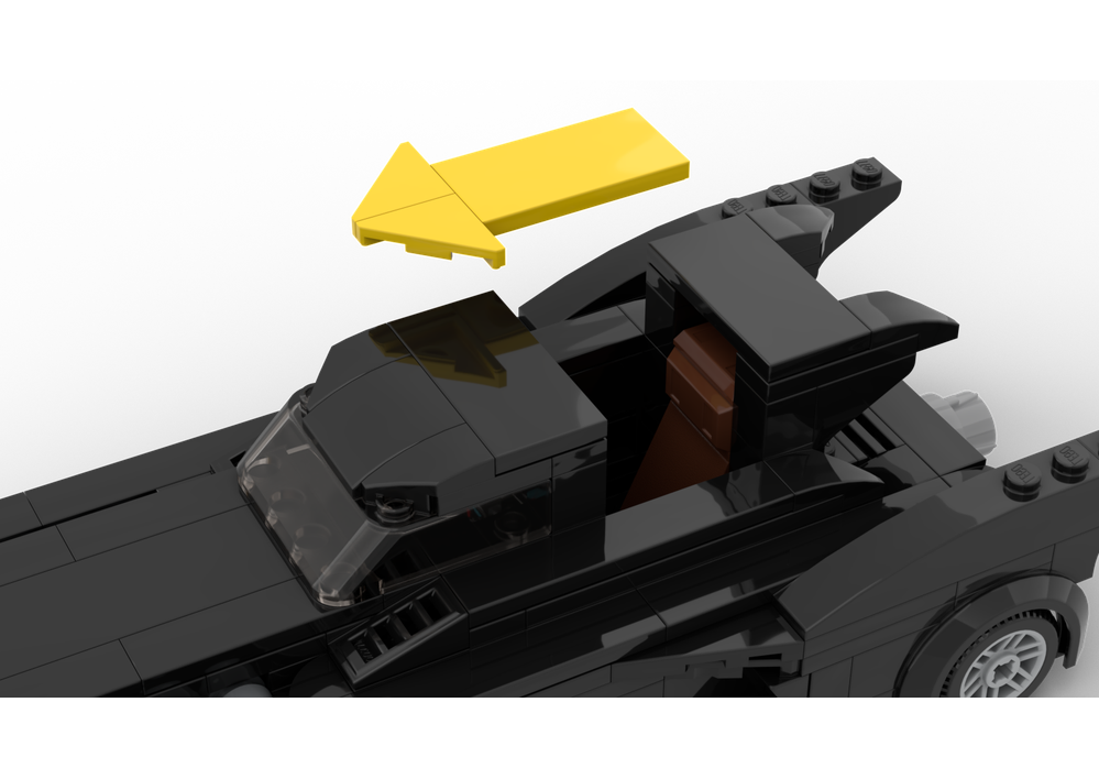 LEGO MOC The Batmobile (TAS version) by javiperillas | Rebrickable ...