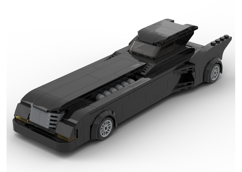 LEGO MOC The Batmobile (TAS version) by javiperillas | Rebrickable ...