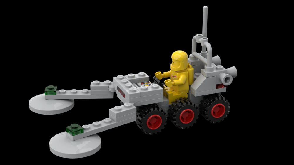 LEGO MOC Classic Space Reimagined: Mineral Detector 6841 by watson.lego ...