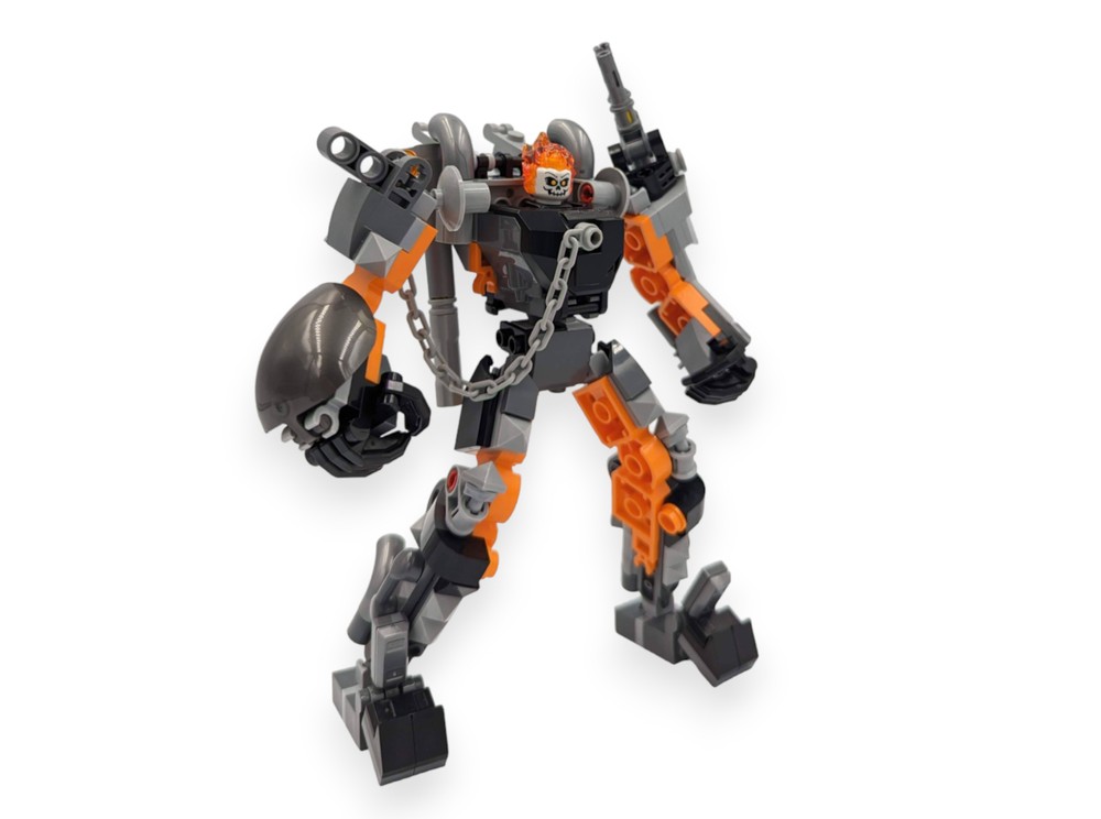 LEGO MOC 76245 - Ghost Rider Mech by LegoMechable | Rebrickable - Build ...