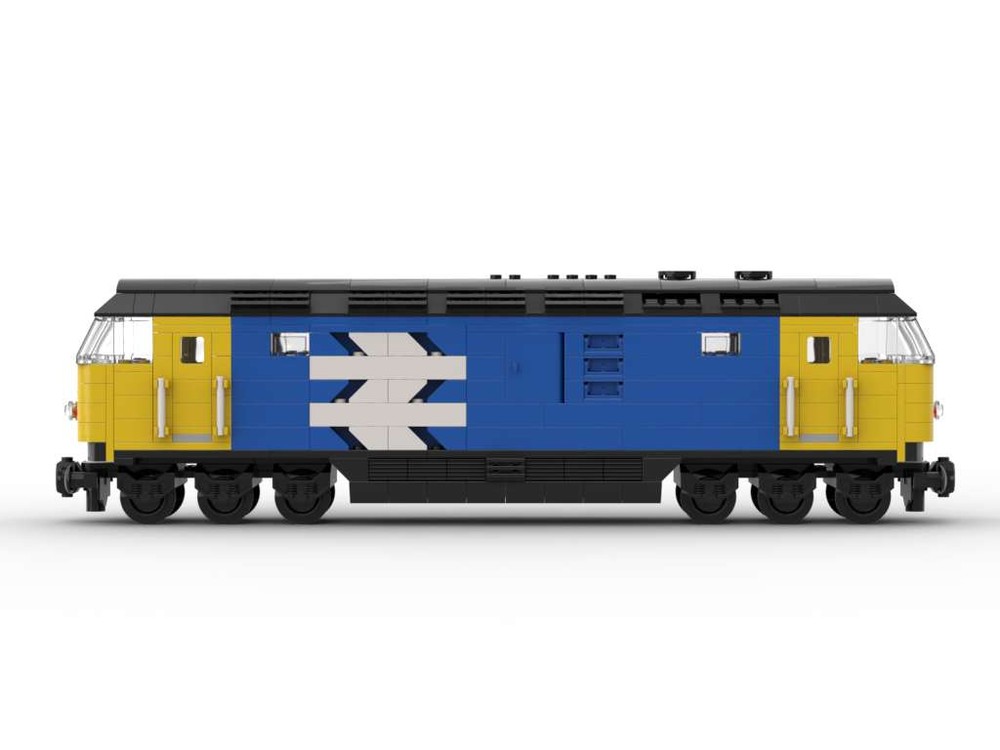 LEGO MOC British Rail Class 47 - 8 stud wide by alittlebrickish ...