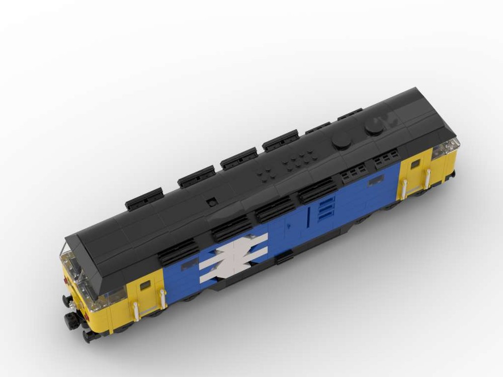 LEGO MOC British Rail Class 47 - 8 stud wide by alittlebrickish ...