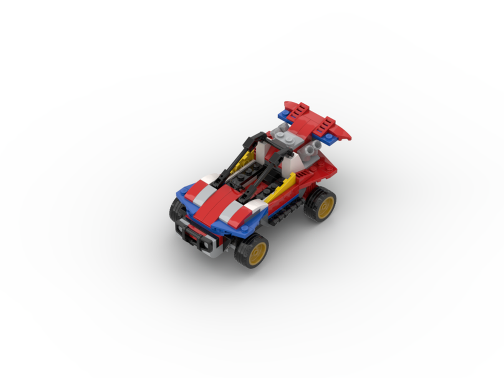 LEGO MOC 31087 Dune Buggy #22 by Legoford | Rebrickable - Build with LEGO