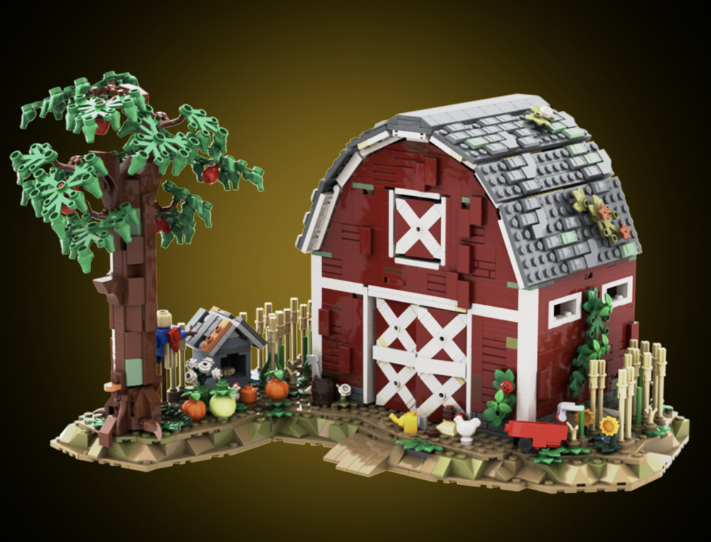 LEGO MOC The Farm by Ploopis | Rebrickable - Build with LEGO