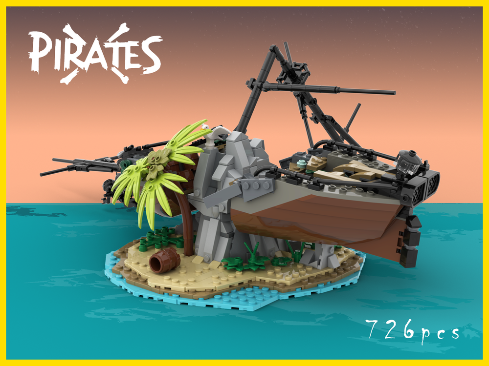LEGO MOC Shipwreck by Marius2002 | Rebrickable - Build with LEGO