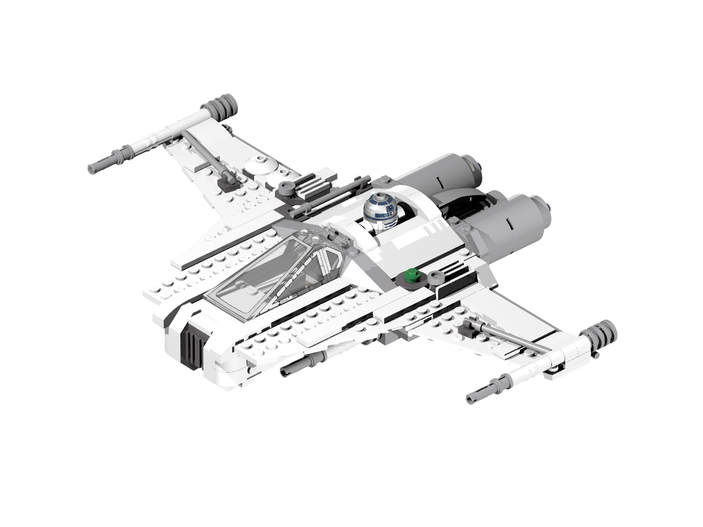 Lego Moc 75301 Starfighter By Berth Rebrickable Build With Lego