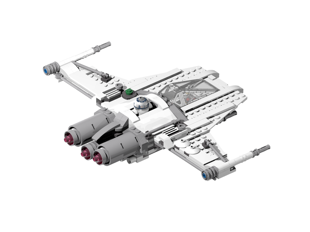 Lego Moc 75301 Starfighter By Berth Rebrickable Build With Lego