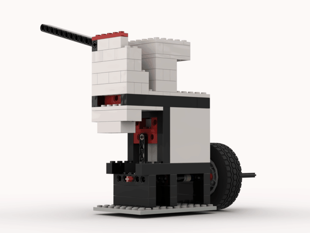 LEGO MOC high performance 1 cylinder vacuum engine by ZH BRICKS ...