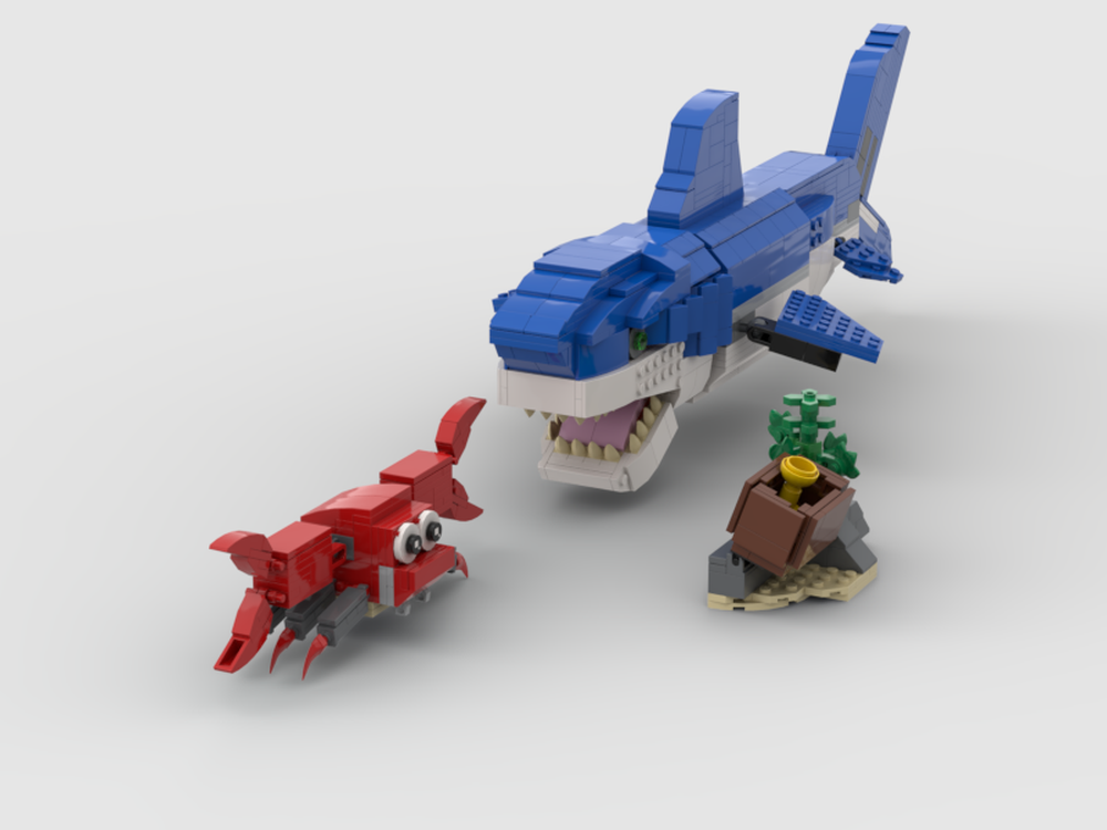 LEGO MOC Deep sea creatures 31088 2:1 scale by bloooop | Rebrickable ...
