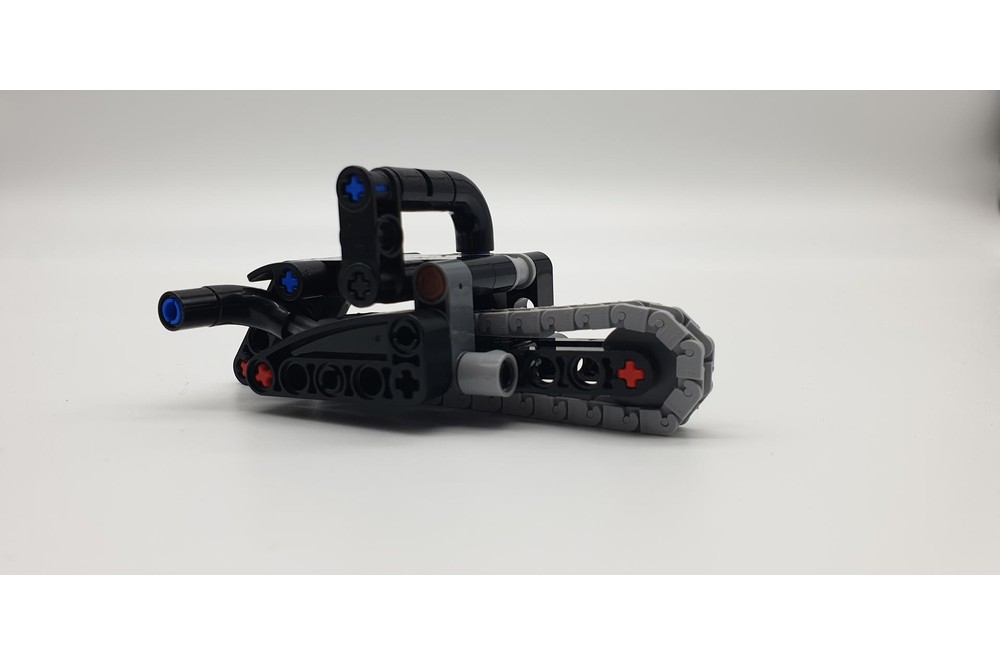 Lego Moc Chainsaw By Klemmbau Rebrickable Build With Lego