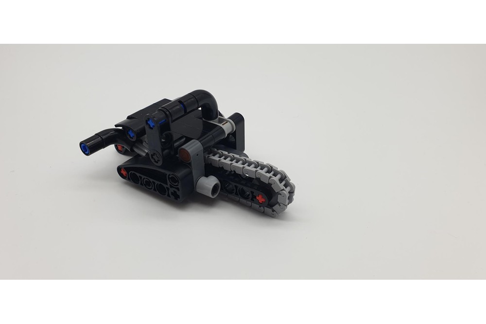 Lego Moc Chainsaw By Klemmbau Rebrickable Build With Lego