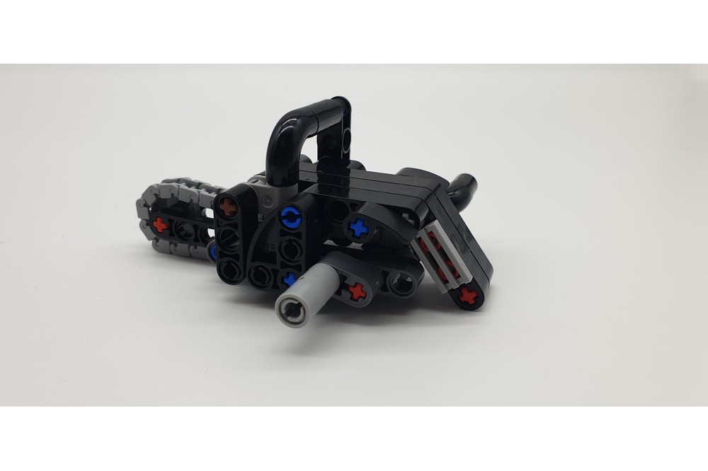 Lego Moc Chainsaw By Klemmbau Rebrickable Build With Lego