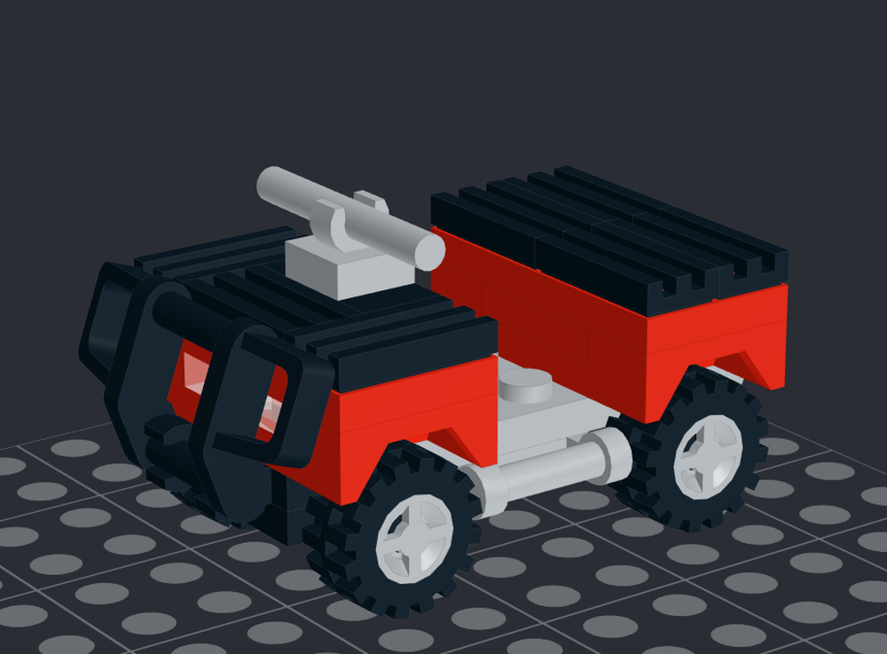 LEGO MOC ATV Four Wheeler by farmyFrank10 | Rebrickable - Build with LEGO