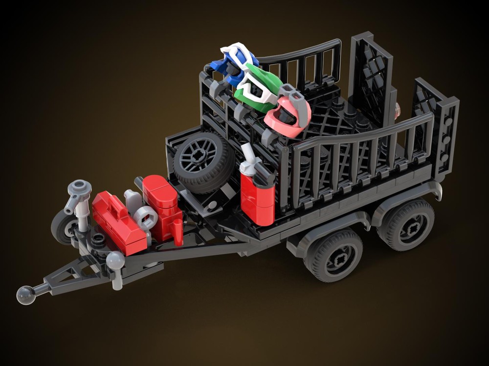 Lego Moc Adventure Trailers By Thomusbean Rebrickable Build With Lego